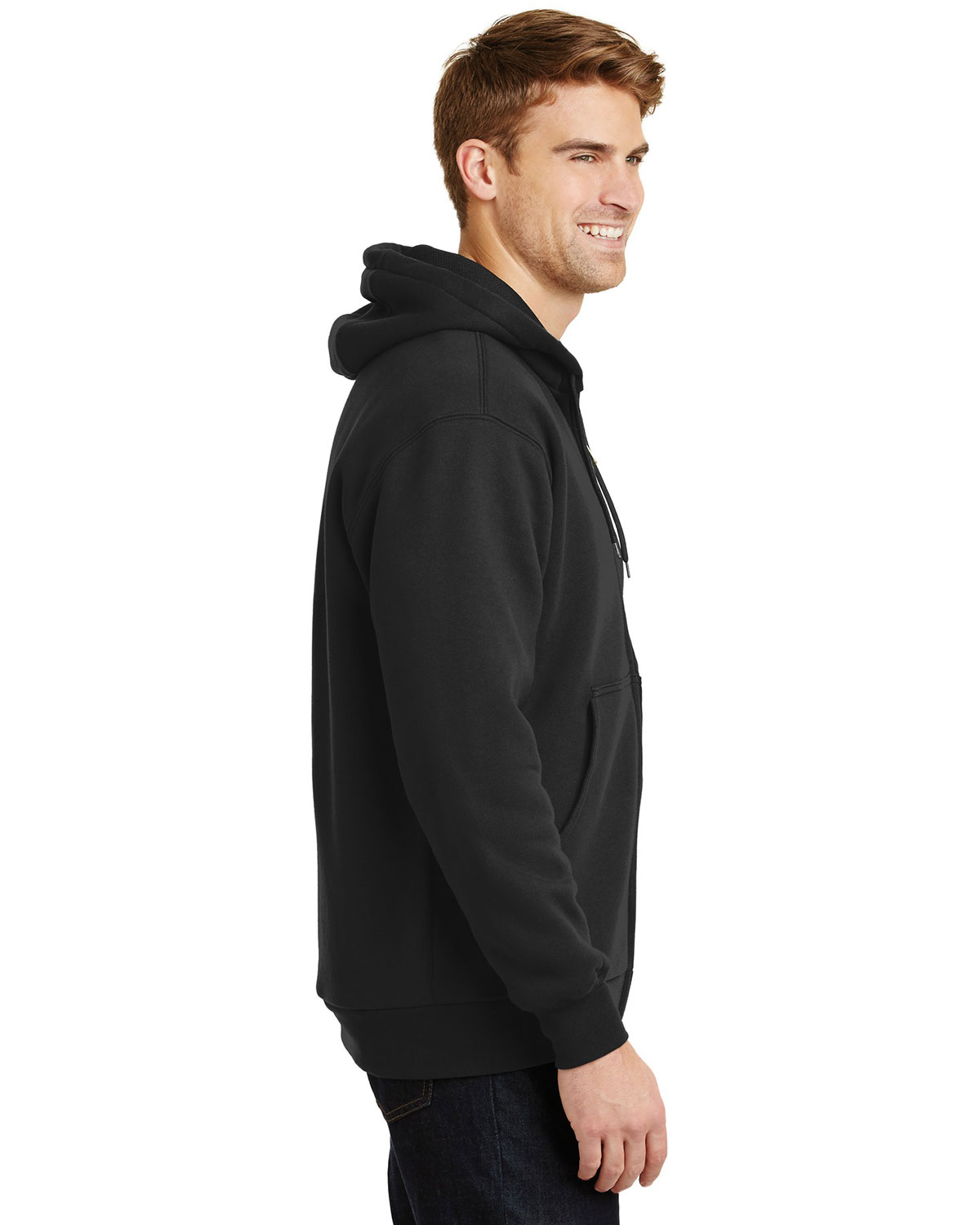Cornerstone CS620 Men Heavy Weight Full Zip Hoodie With Thermal Lining ...