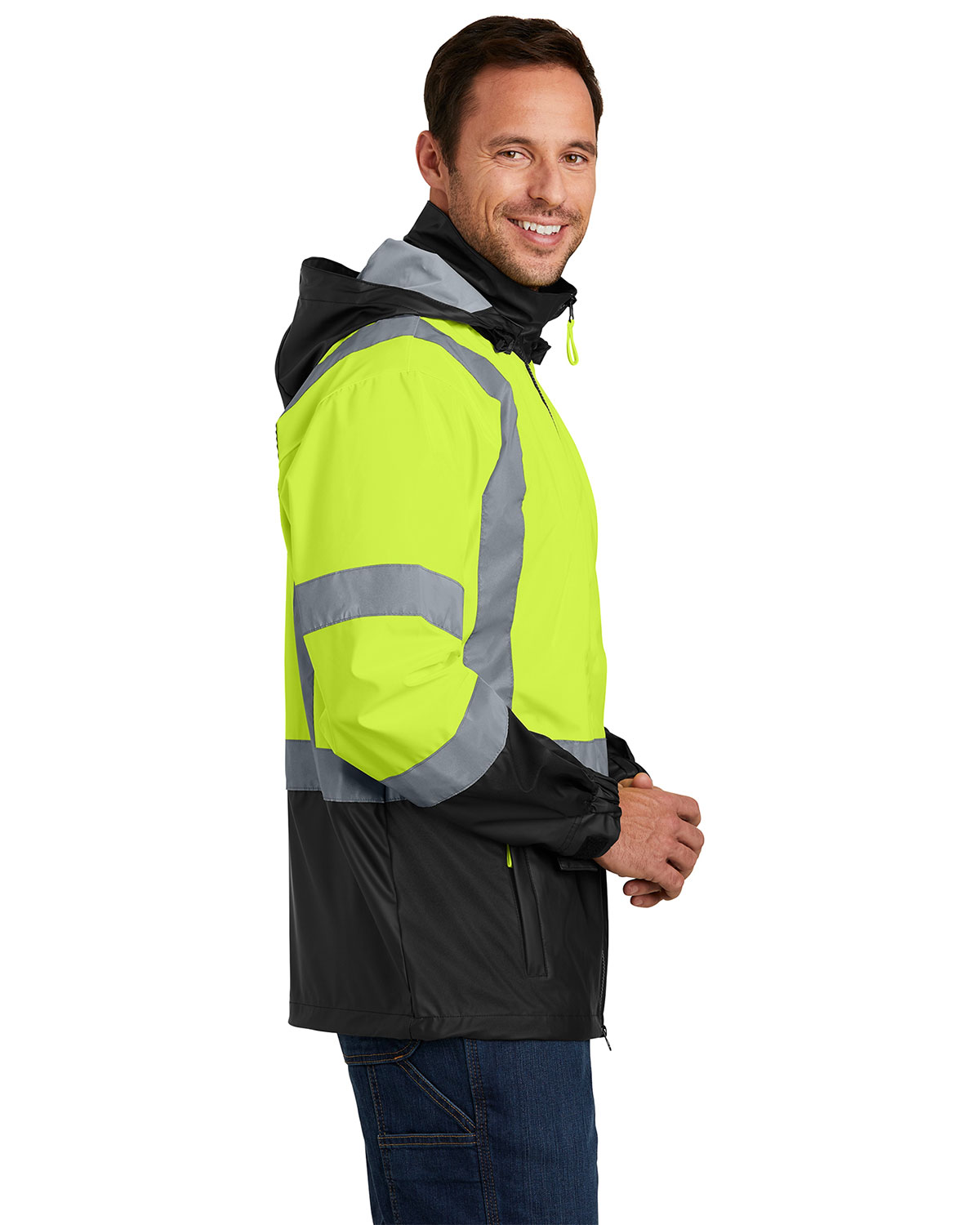 Cornerstone CSJ25 Men Ansi Class 3 Safety Windbreaker – BigNTall
