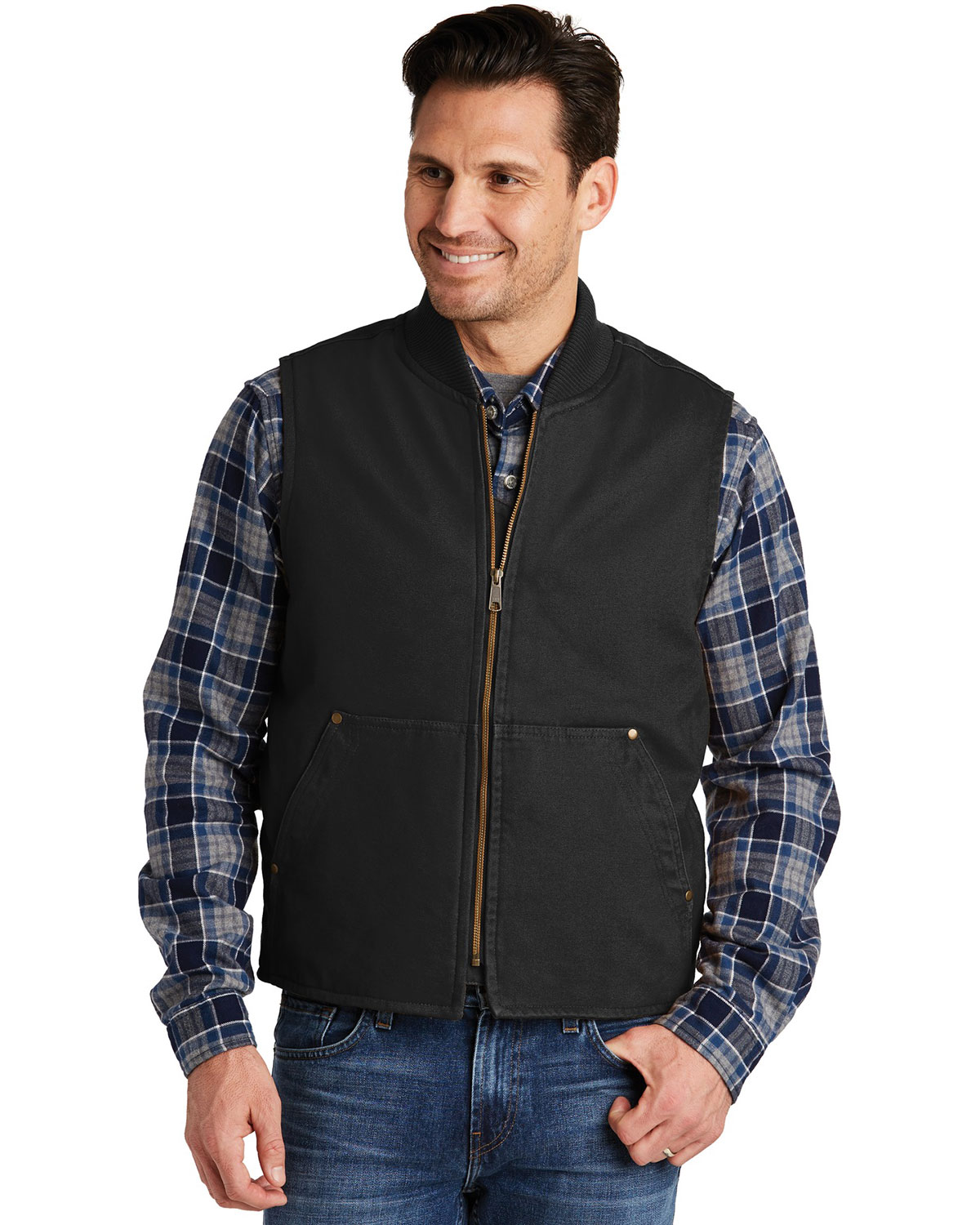 CornerStone Washed Duck Cloth Vest. CSV40 – BigNTall