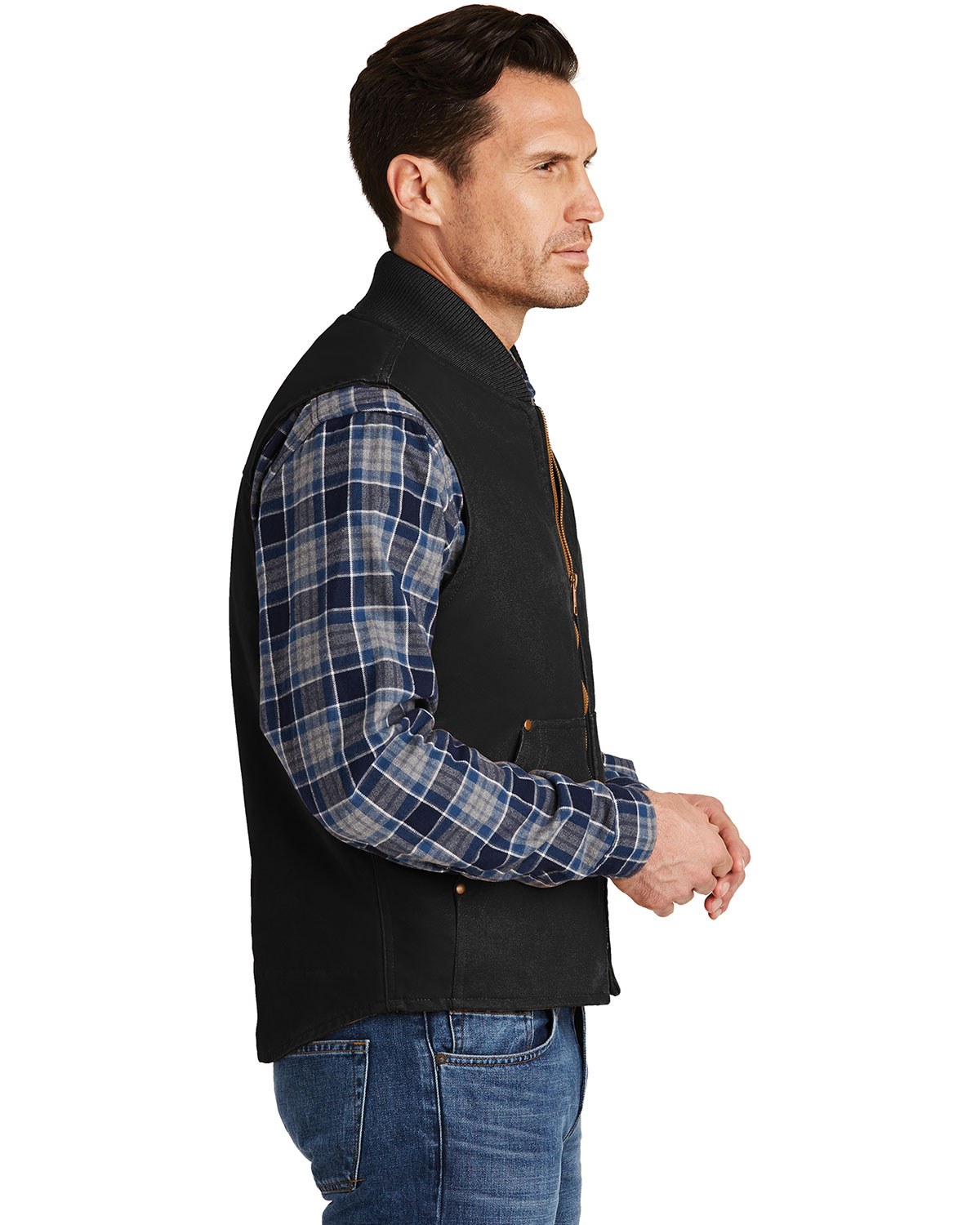 CornerStone Washed Duck Cloth Vest. CSV40 - BigNTallApparel