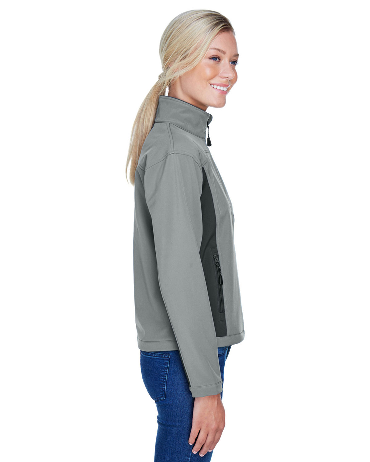 Devon & Jones D997W Women Soft Shell Colorblock Jacket