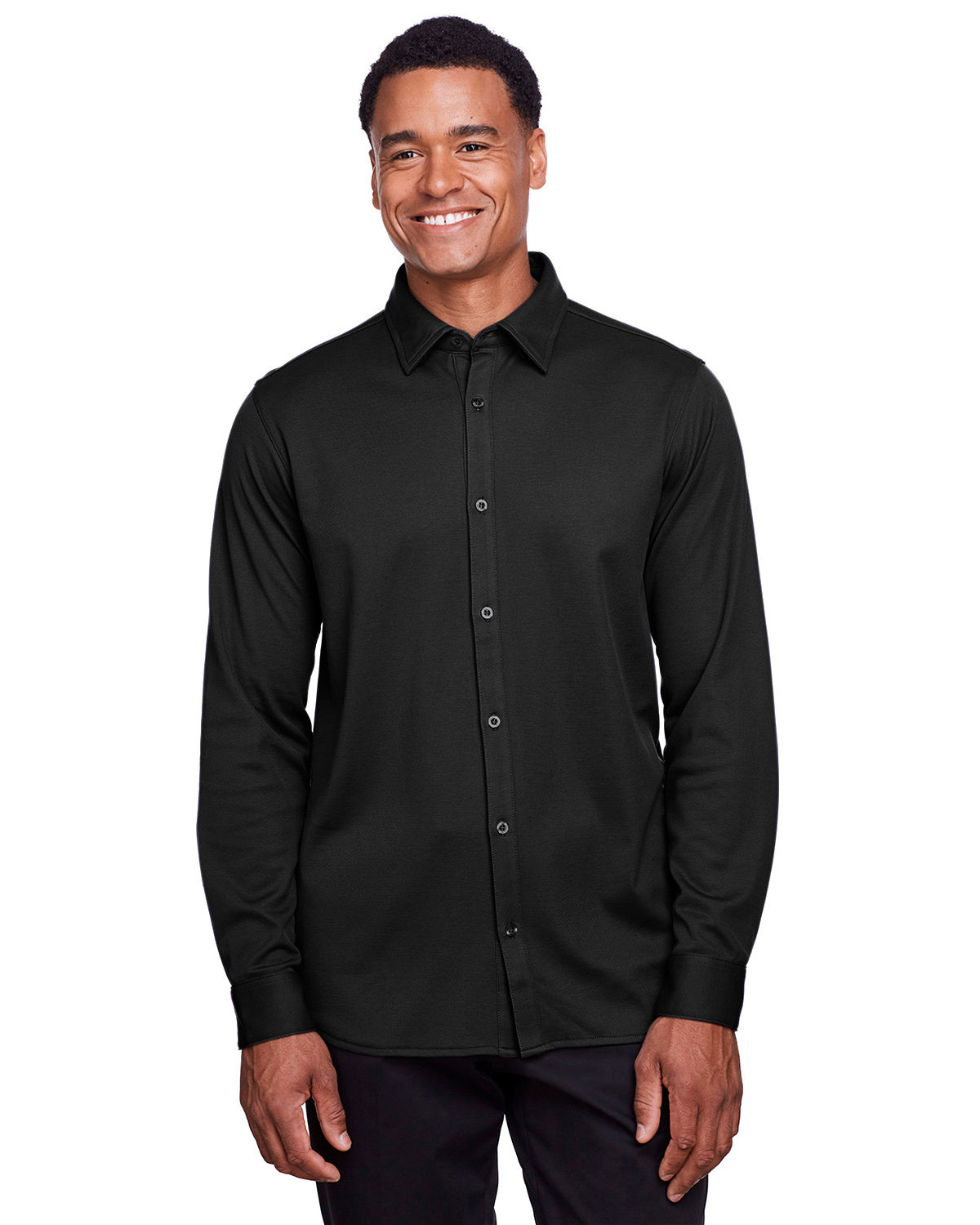 Devon & Jones DG20Z CrownLux Performance® Men's Plaited Button-Down ...