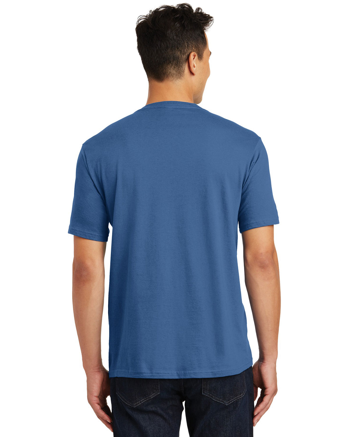 District Threads DT1170 Men Perfect Weight V Neck Tee – BigNTall