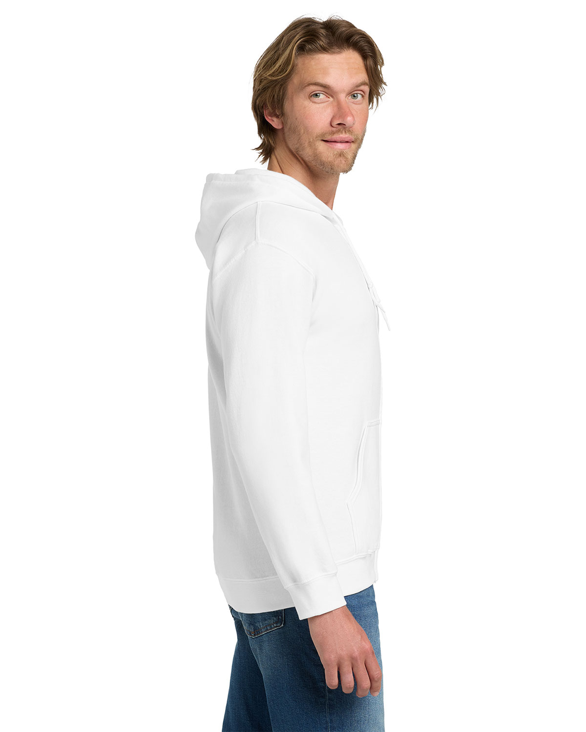 Gildan 18600 Men Heavy Blend Full Zip Hoodie – BigNTall