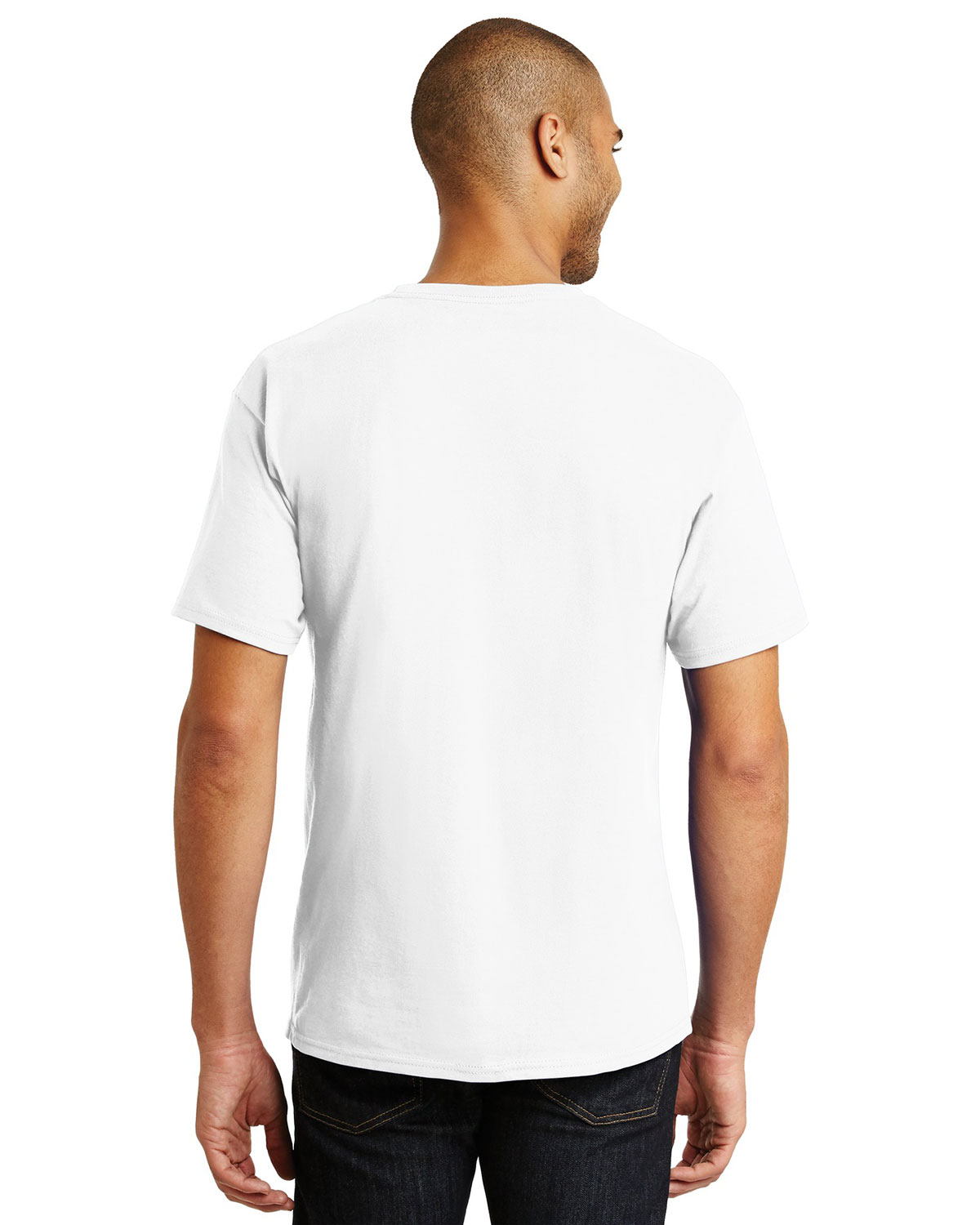 Hanes 5250 Men Tagless 100% Comfortsoft Cotton T Shirt – BigNTall