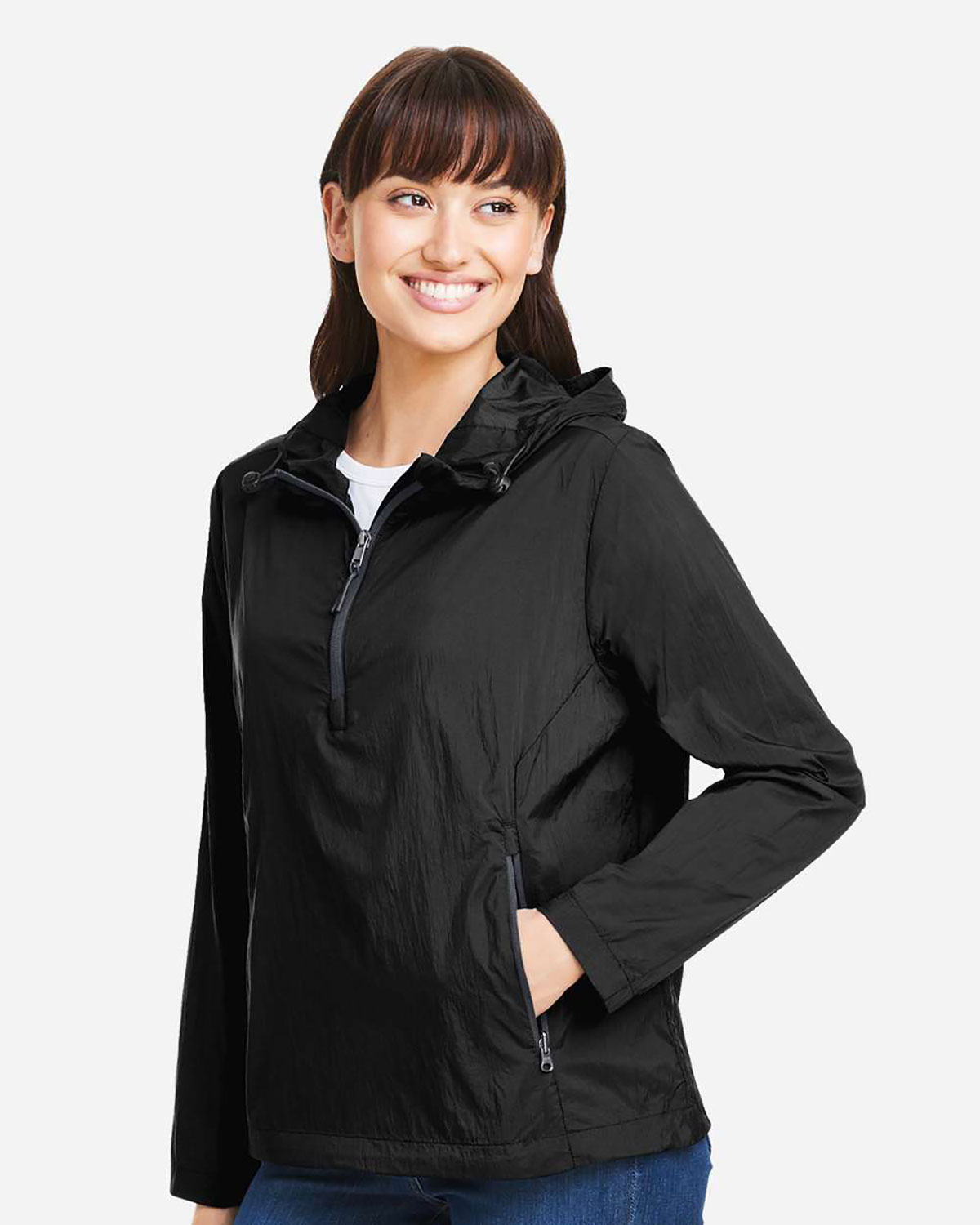 North End NE810W Women's Aura Lightweight Packable Anorak – BigNTall