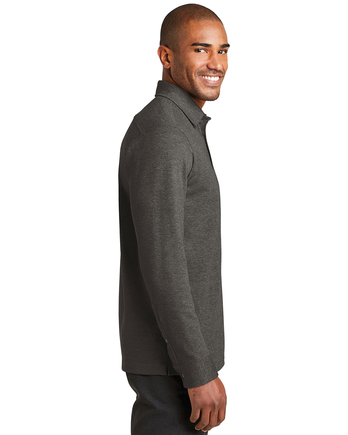 Port Authority Interlock Polo Cover-Up. K808 - BigNTallApparel