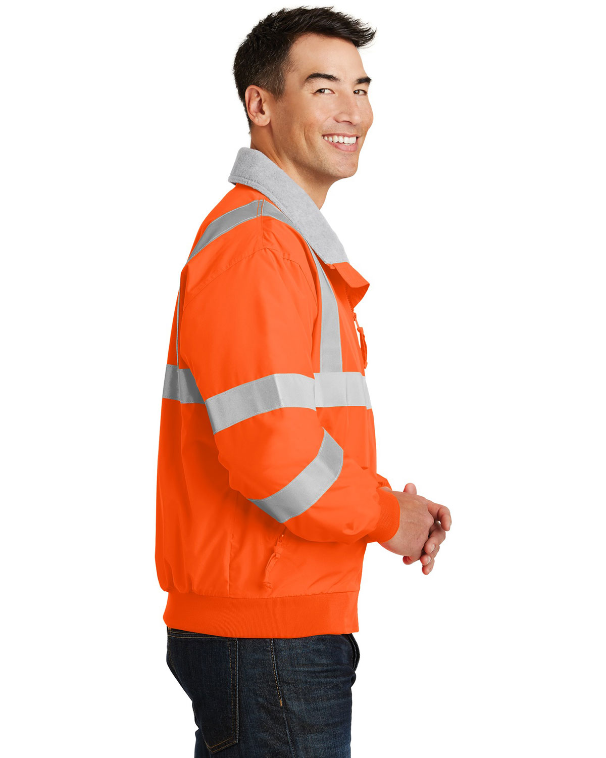 Port Authority SRJ754 Men Safety Challenger Work Jacket With Reflective ...
