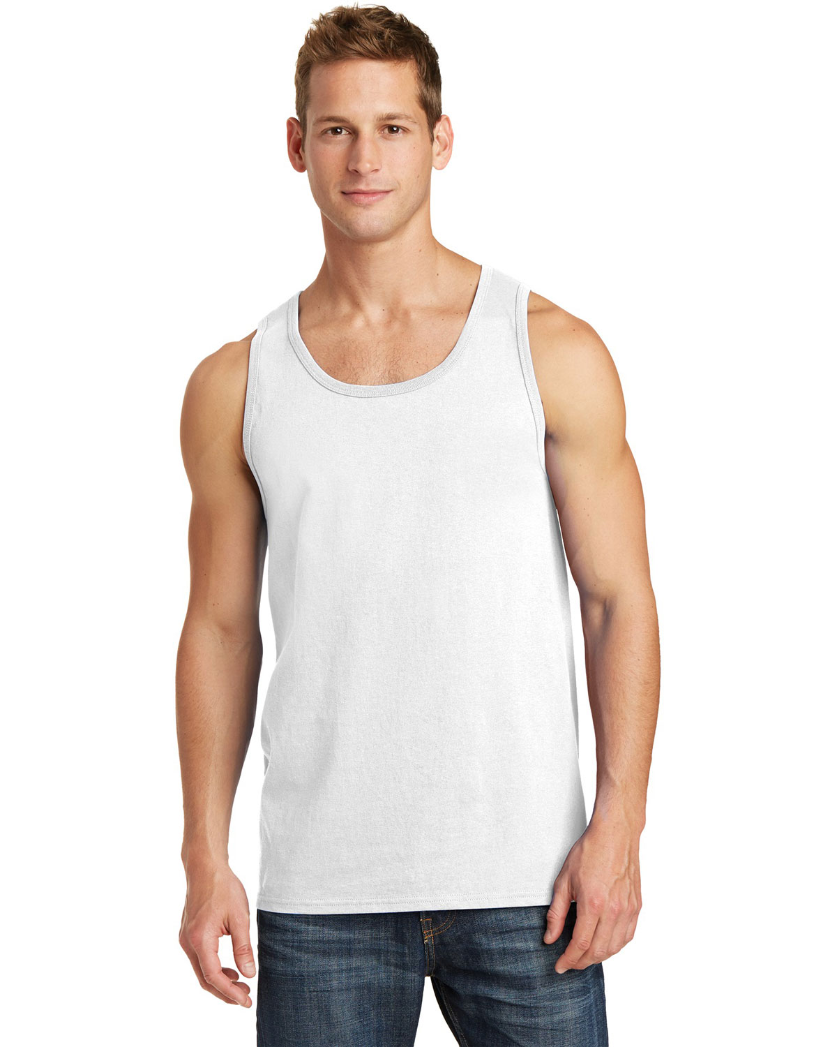 Port & Company Core Cotton Tank Top. PC54TT - BigNTallApparel