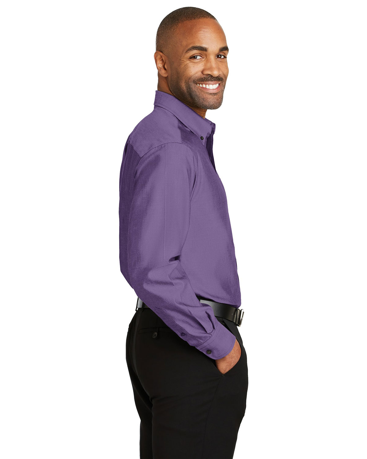 Red House RH24 Men Pinpoint Oxford Dress Shirt – BigNTall