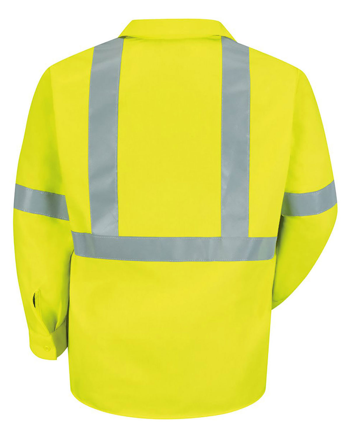 Red Kap SS14HVT High Visibility Work Shirt Tall Sizes – BigNTall