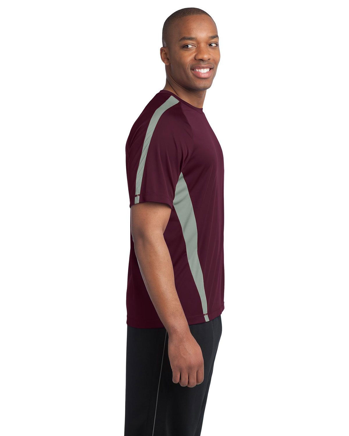 Sport-Tek TST351 Men Tall Colorblock Competitor Tee – BigNTall