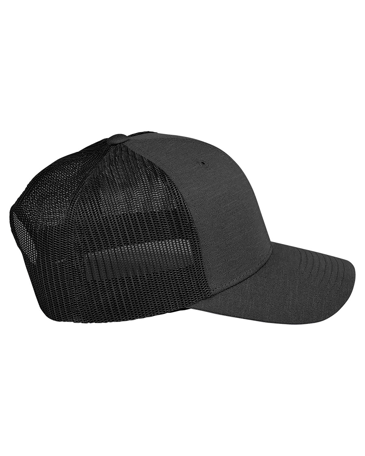 Team 365 TT802 by Yupoong® Adult Zone Sonic Heather Trucker Cap – BigNTall